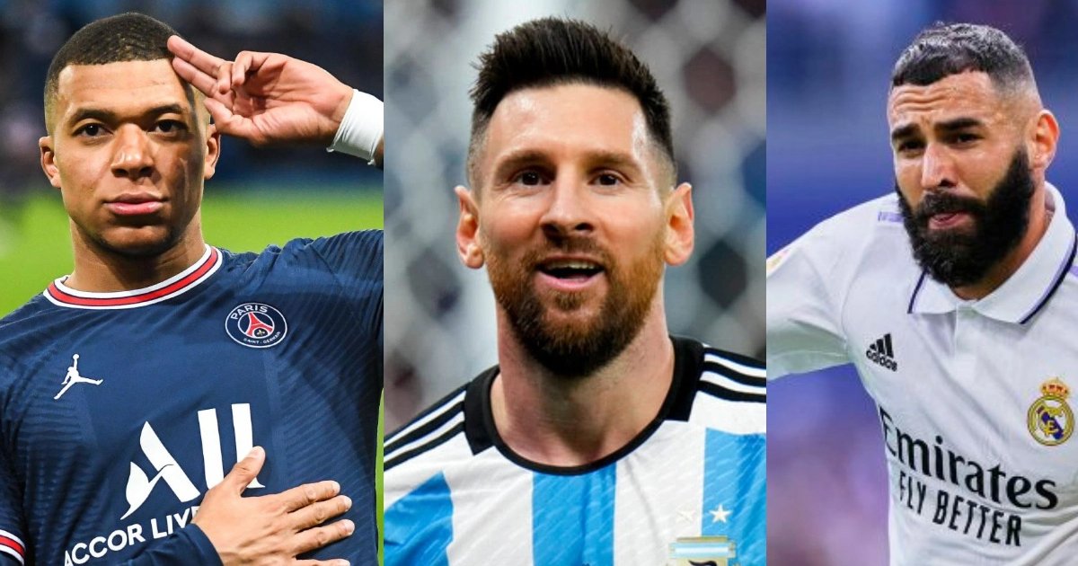 Messi, Mbappe and Benzema up for FIFA Best award