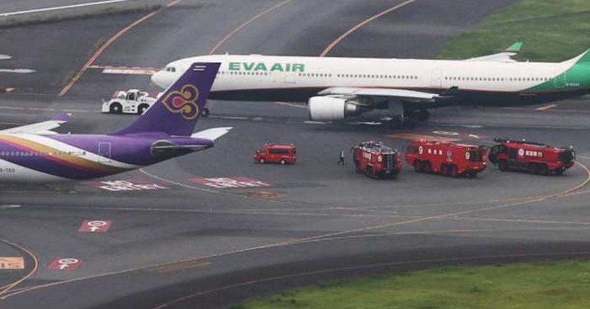 Two planes collide on Tokyo runway