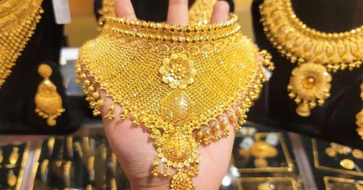 Gold price hike third time in a month