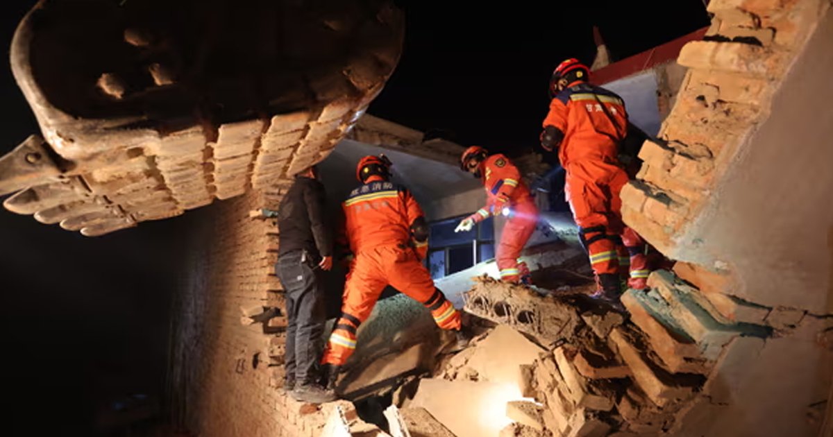 At least 118 dead in northwest China earthquake