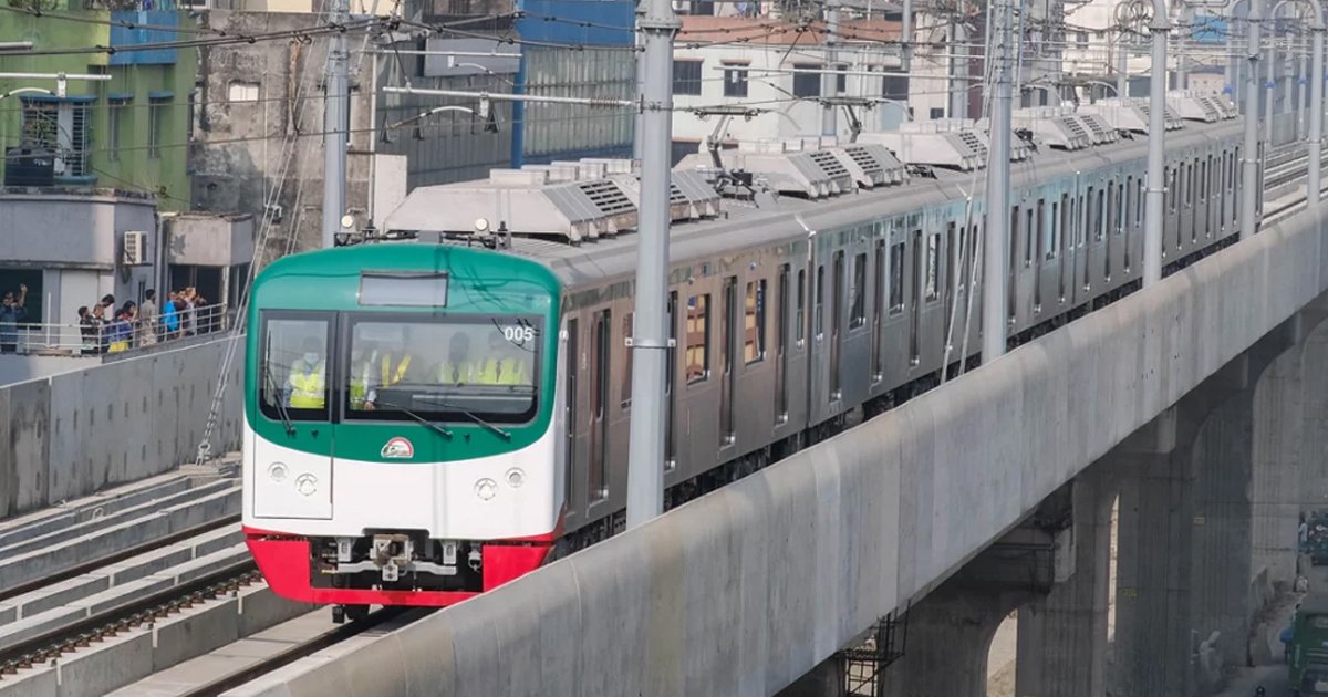 Metro rail Karwan Bazar, Shahbagh stations to start operations from 31 Dec