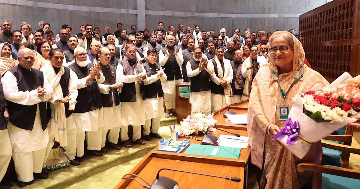 Sheikh Hasina reelected as Leader of the House