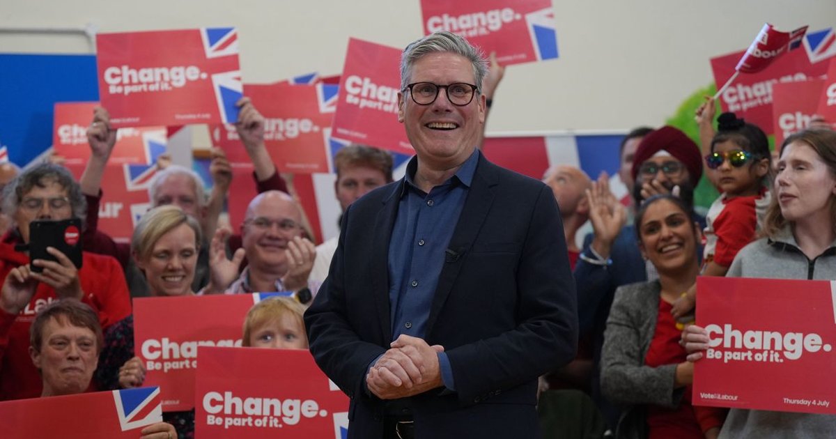 UK election: Keir Starmer's Labour wins landslide victory