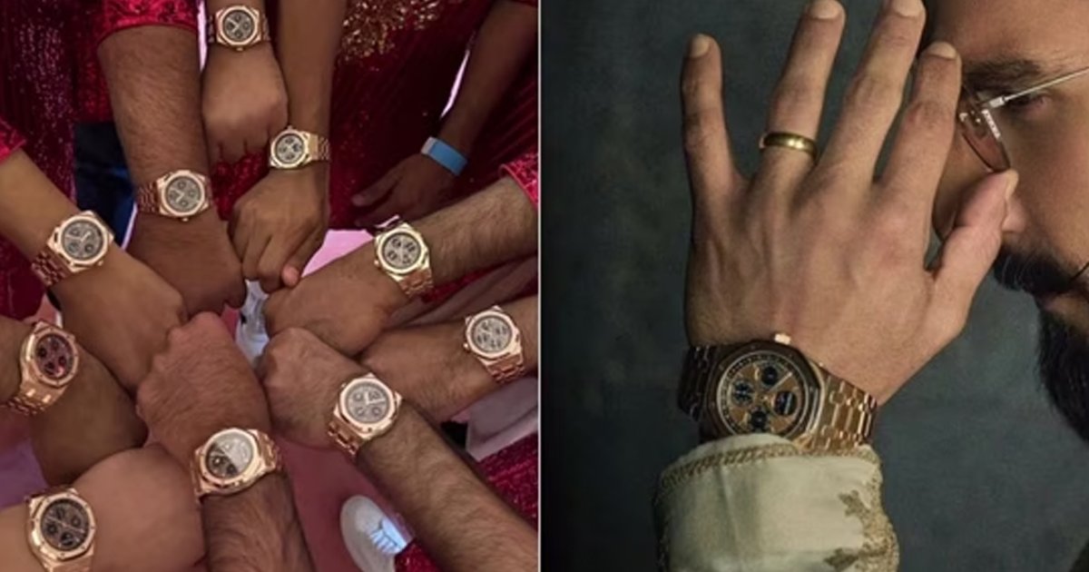 Anant Ambani gifts Shah Rukh Khan, Ranveer Singh and all his groomsmen ...