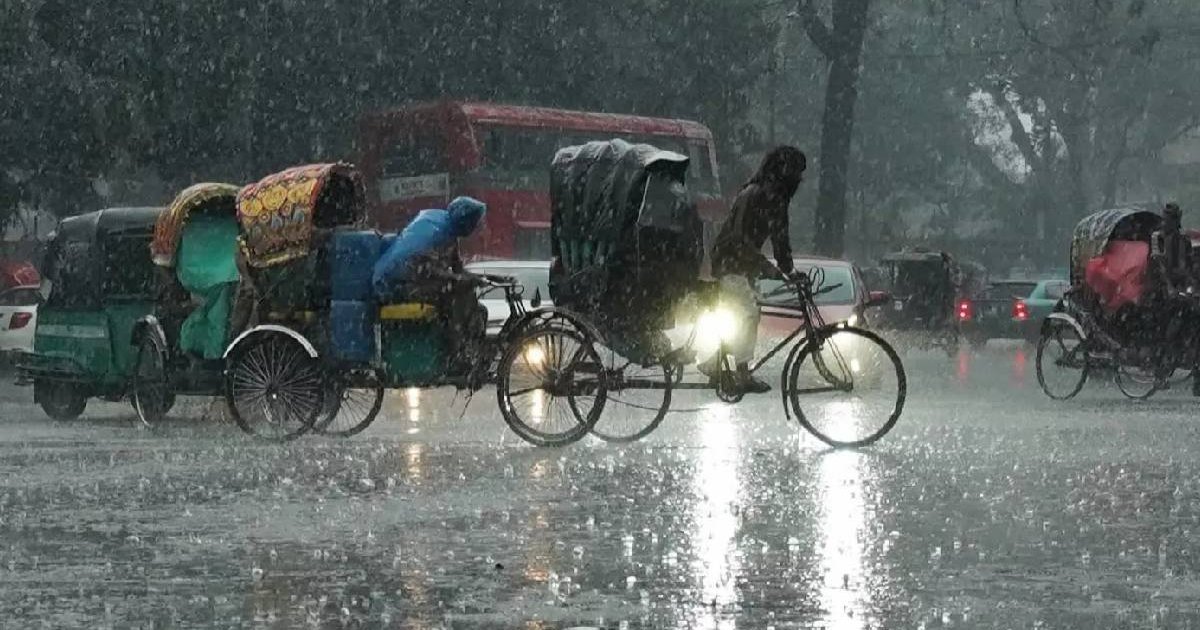 Sudden rain relieves Dhaka residents