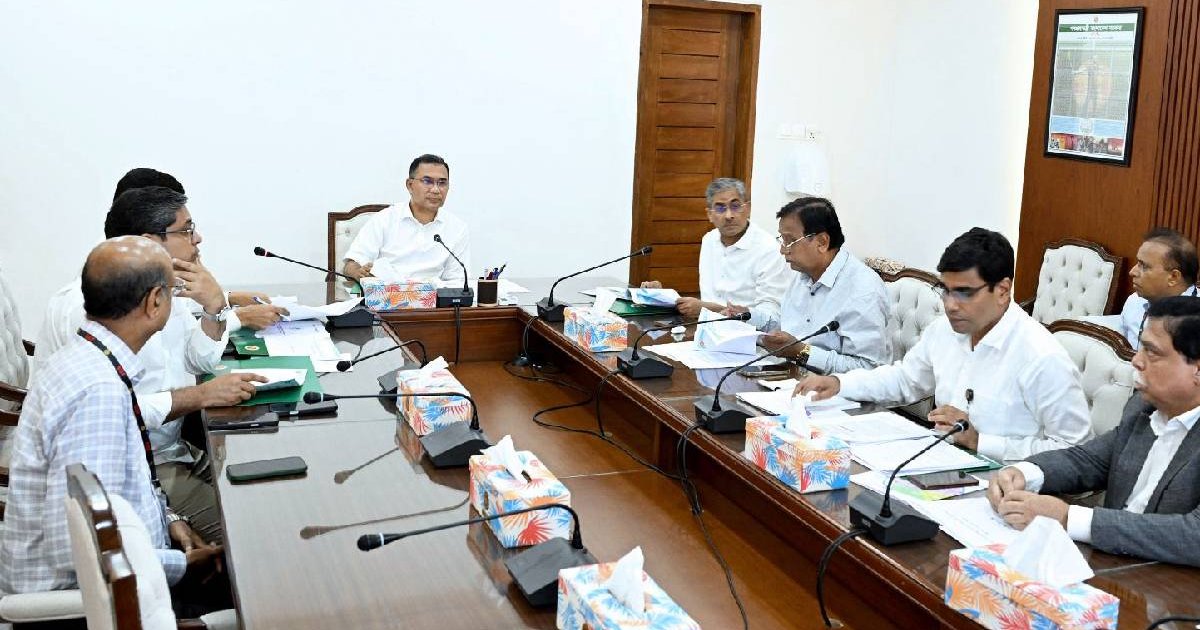 PM chairs meeting on DND dam
