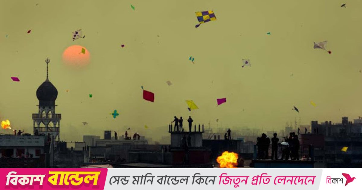 Dhakaites celebrate Shakrain festival in style